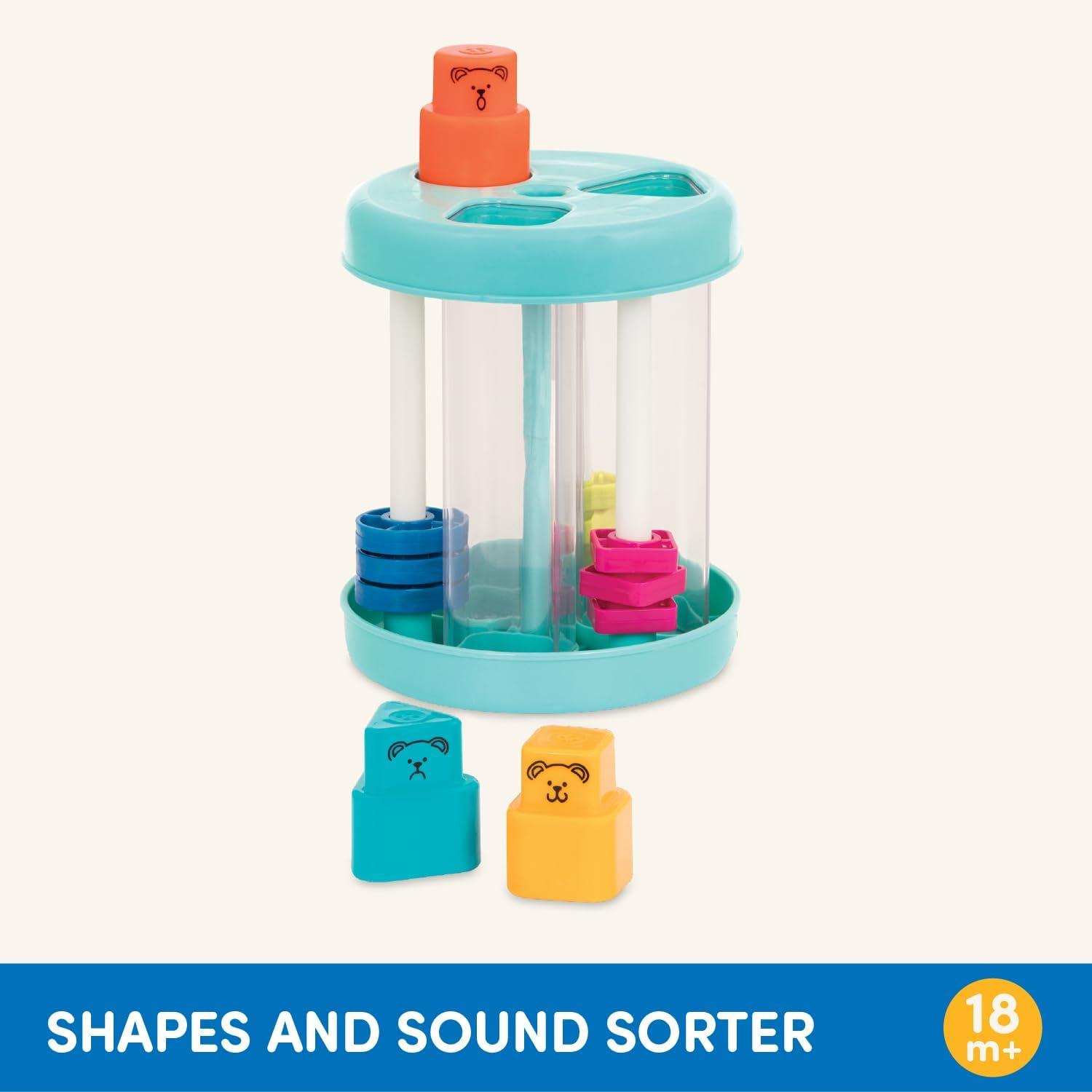Battat – Shape Sorter – Colorful Sorting Toy – 3 Shapes & Sounds ...